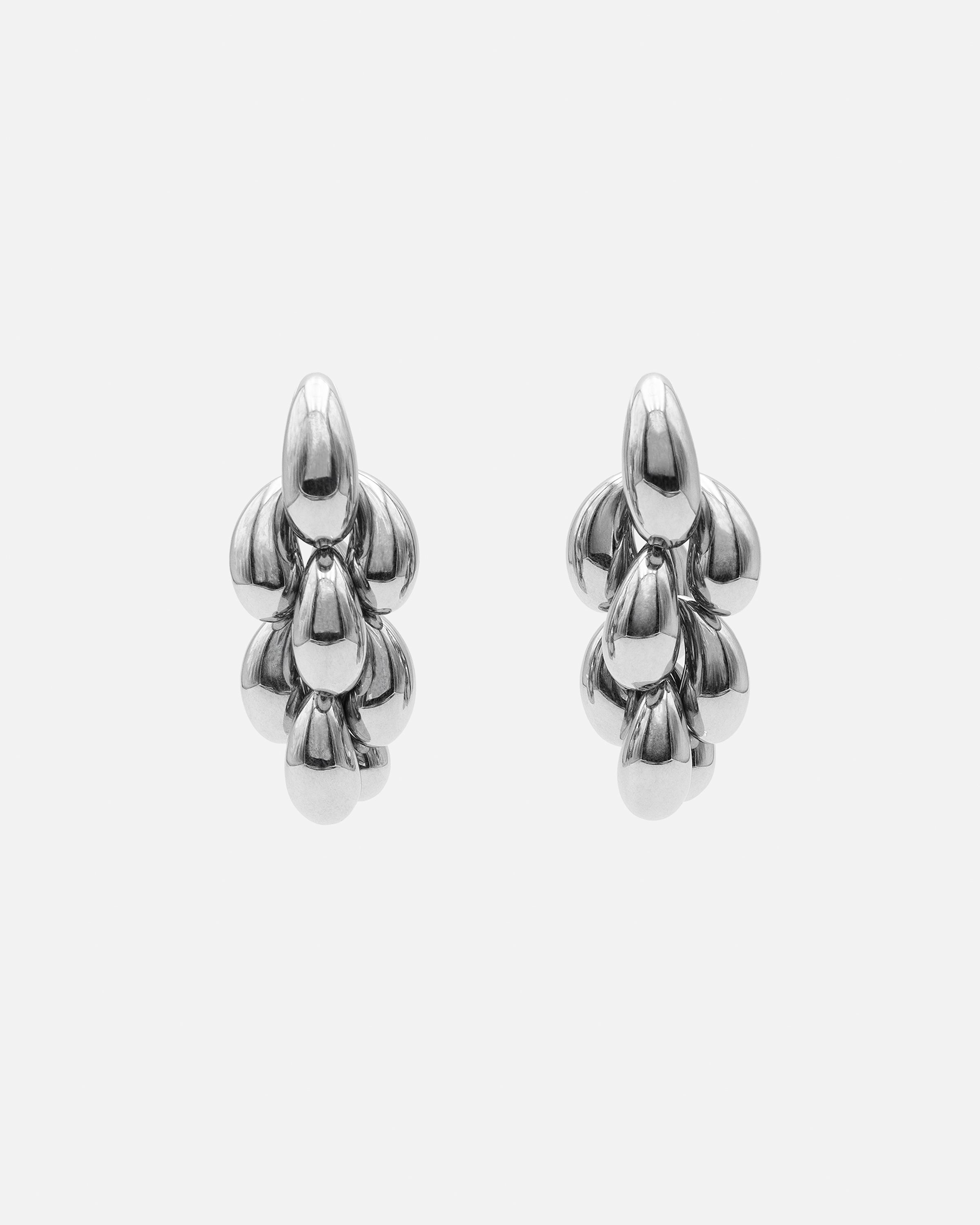 Pistil Chain Earrings in Gold, Palladium or Duo | HUGO KREIT – Hugo Kreit